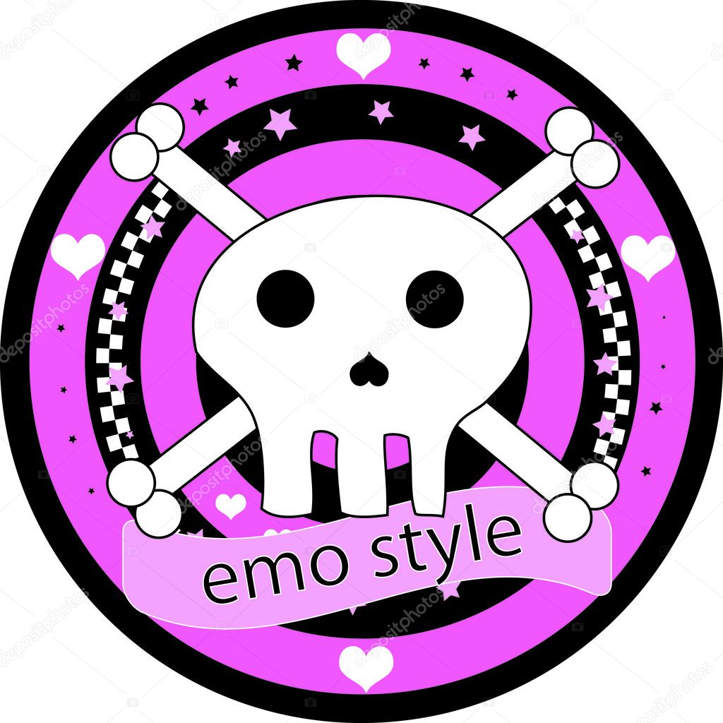 Emo logo — Stock Vector © lugers #2025383