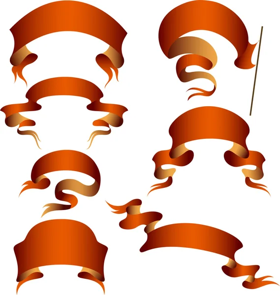 Set of vector emblems and banners — Stock Vector © jara3000 #2014339