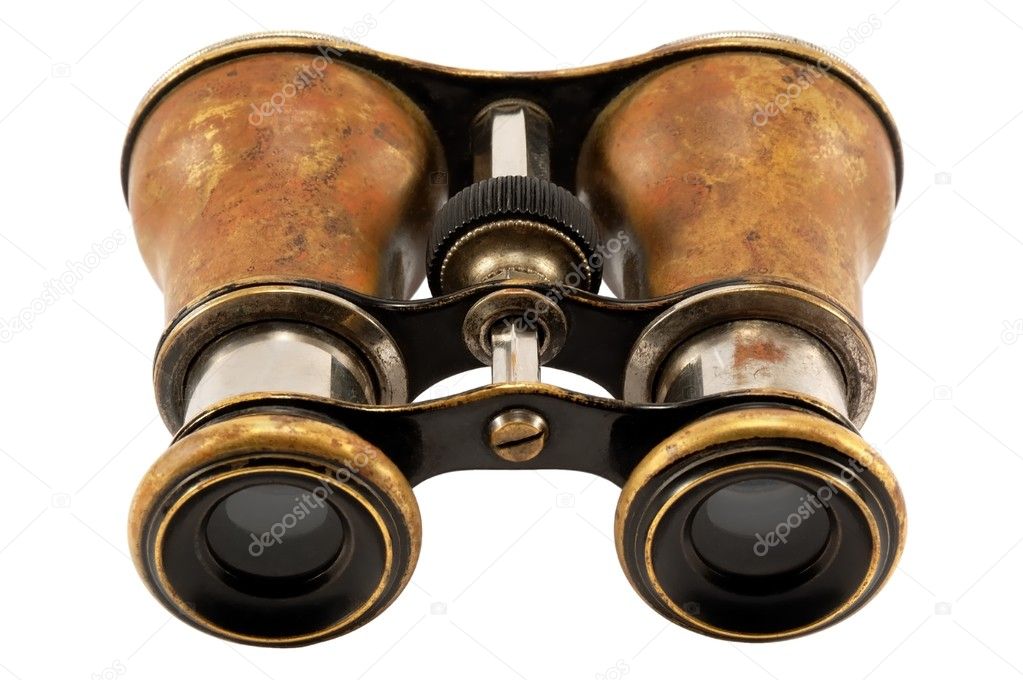 Antique binoculars Stock Photo by ©ungorf 2238650
