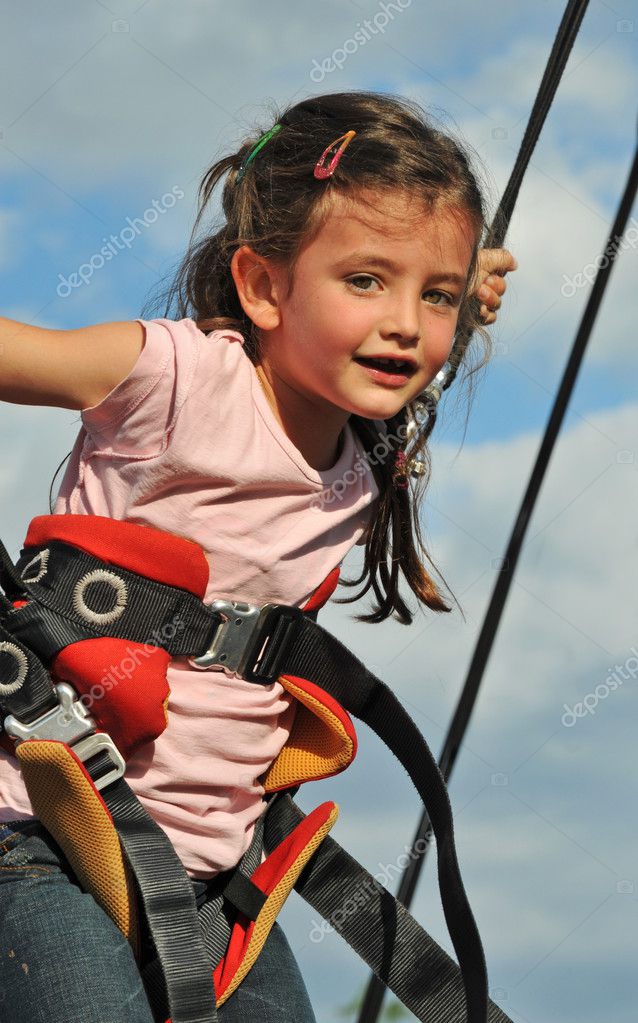 Bungee jumping — Stock Photo © cynoclub #1892791