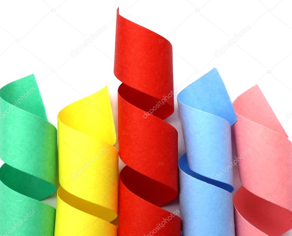 Paper springs Stock Photo by ©TesAnka 1955903