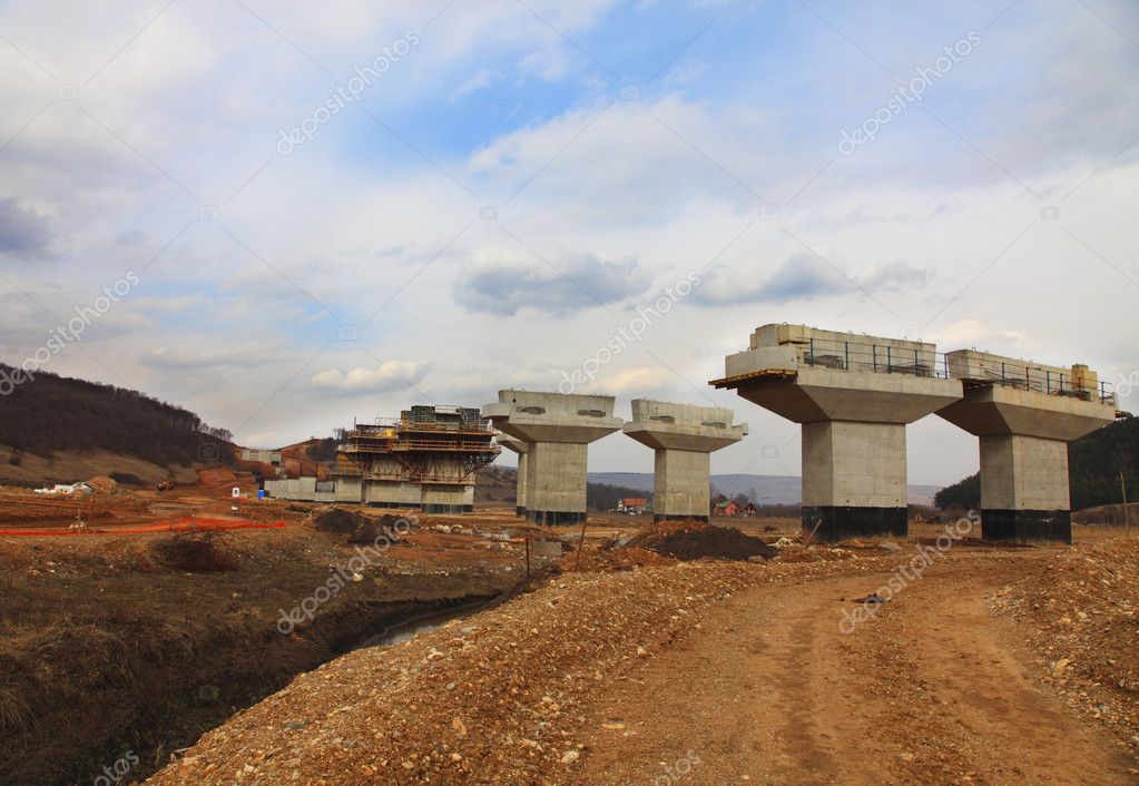 Highway construction site Stock Photo by ©razvanphoto 1869504