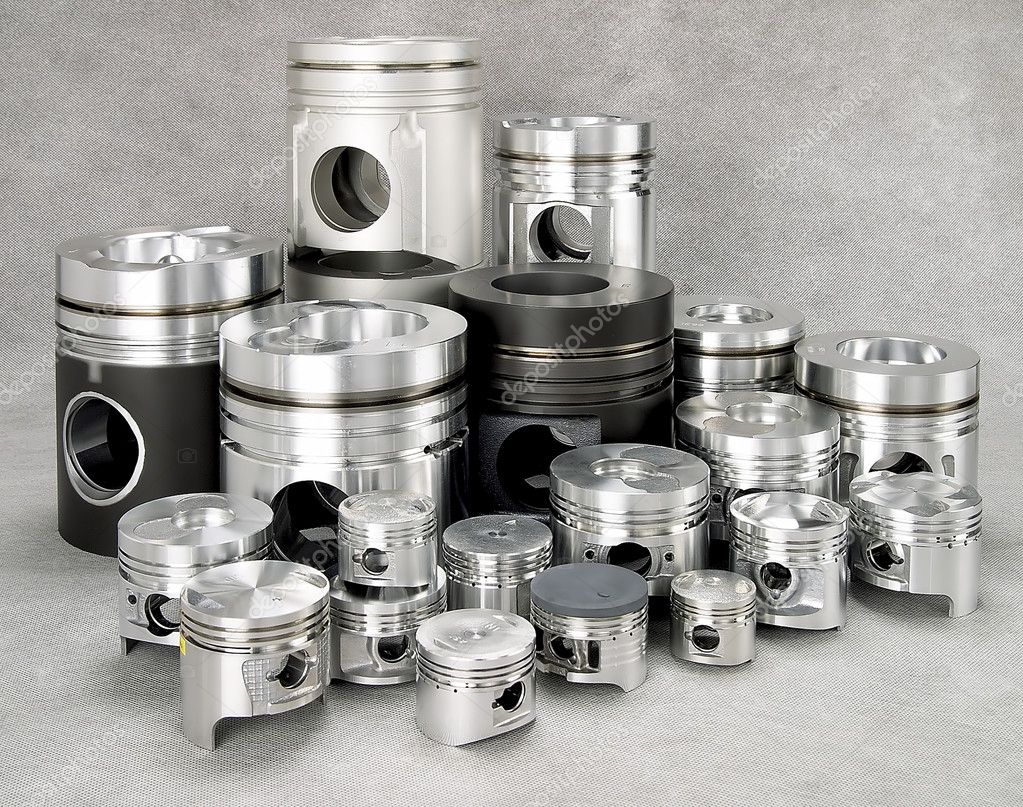 A set of metal pistons Stock Photo by ©khuang 1880405