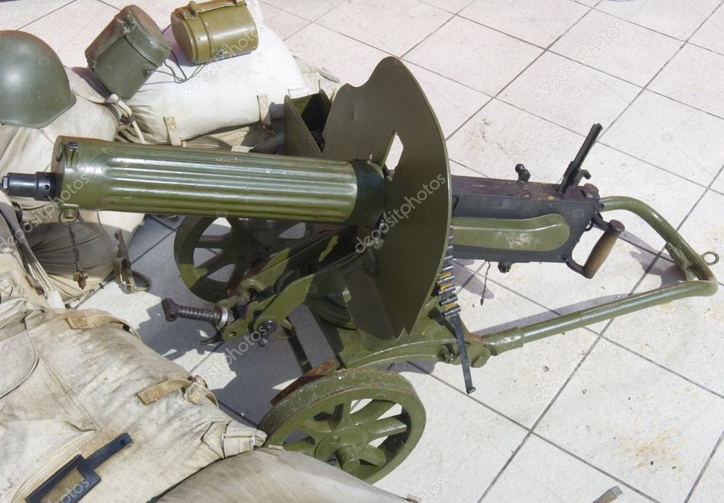 Machine gun "Maxim" — Stock Photo © anzavru #1867756
