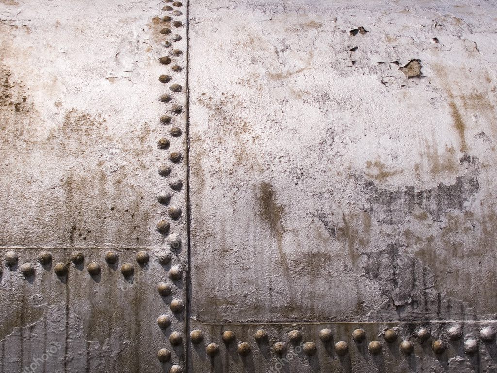 Old metal tank with rivets — Stock Photo © anzavru #1876873