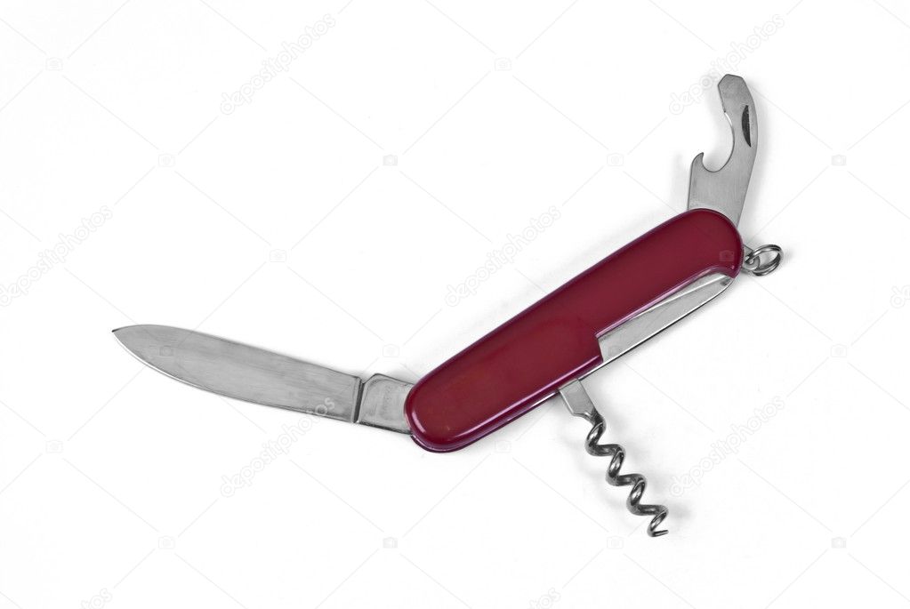 Simple pocket knife Stock Photo by ©skaljac 1977080