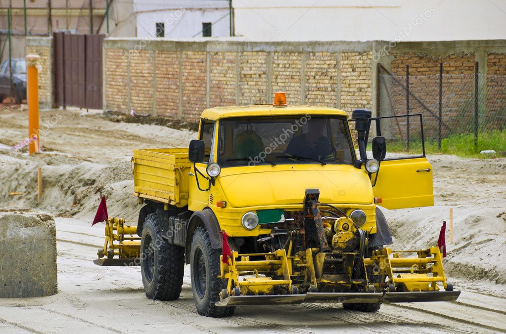 Road construction machinery — Stock Photo © skaljac #2067906