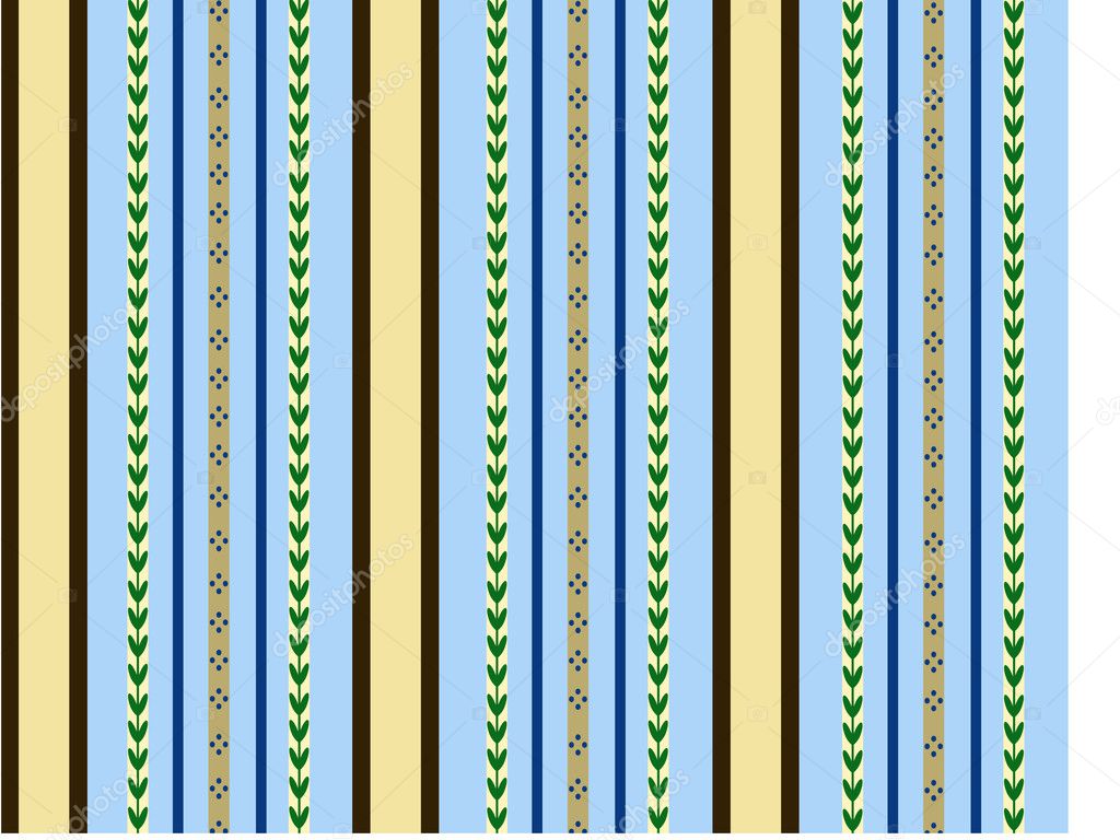 Blue and brown stripes seamless backgrou Stock Vector Image by ©natixa ...