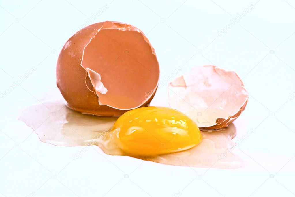 Egg yolk — Stock Photo © Stan_pit #1964420