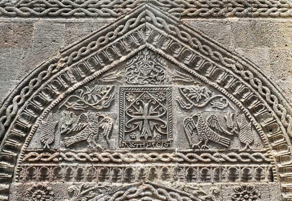 Decorative stone carving — Stock Photo © nekitt #2213456