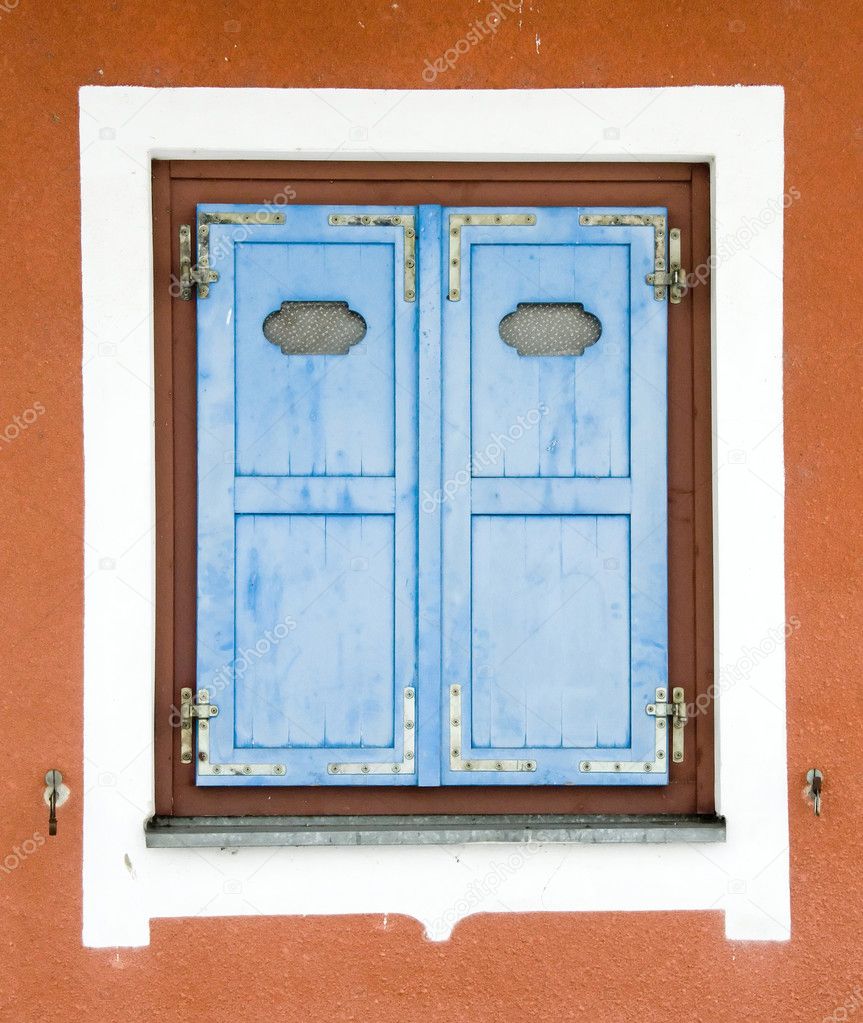 Colorful window of a house Stock Photo by ©jelen80 2464494