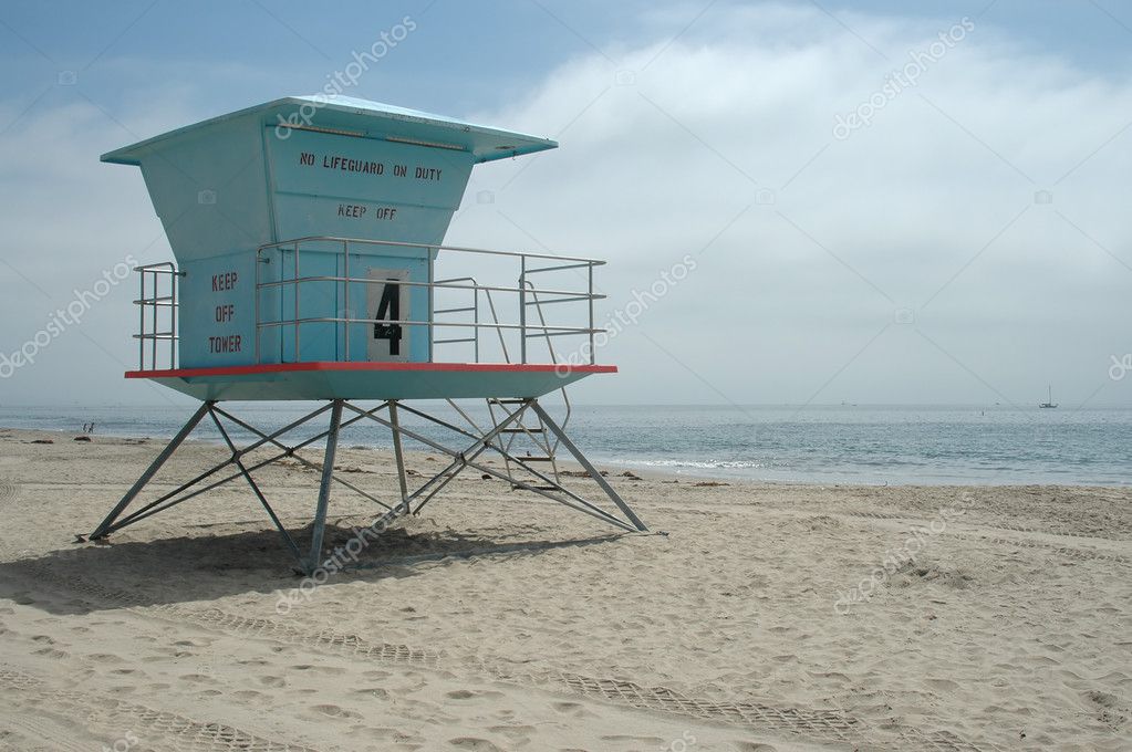 Lifeguard station Stock Photo by ©disorderly 1969099