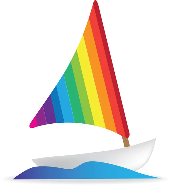 Rainbow boat Stock Photos, Royalty Free Rainbow boat Images | Depositphotos