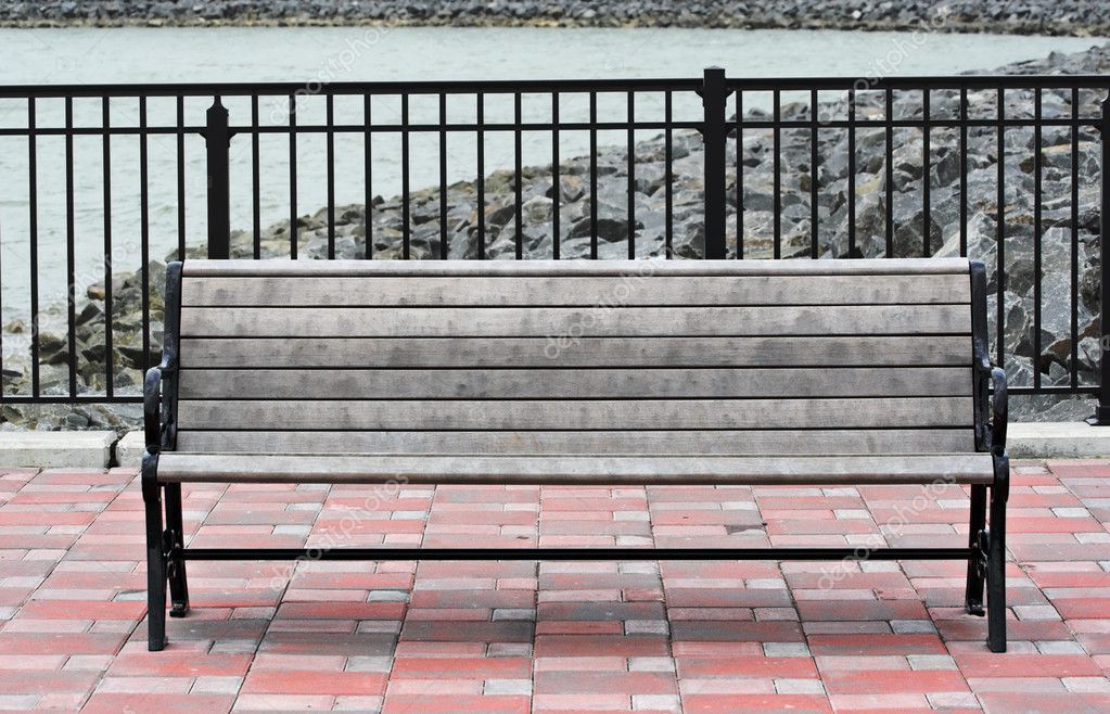 Park Bench — Stock Photo © stevebonk #2546442