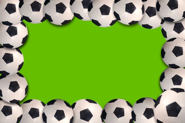 Square soccer ball or football frame Stock Photo by ©hd-design 8742485