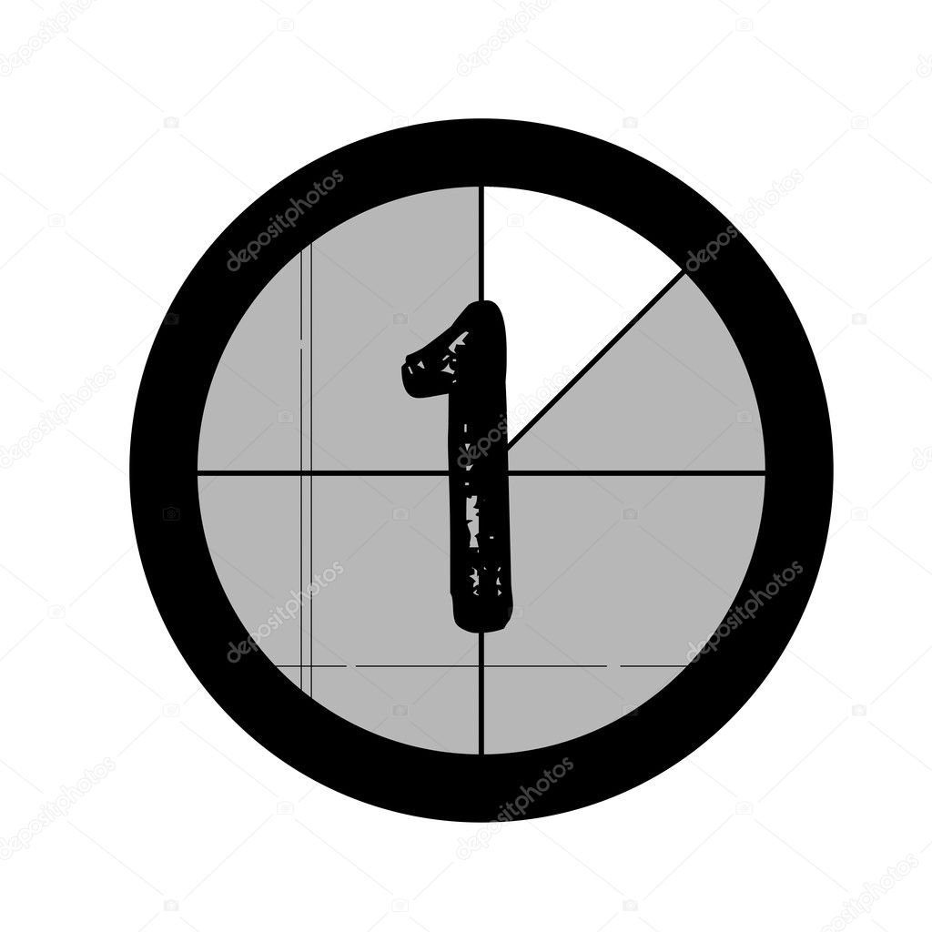 Countdown sign — Stock Photo © vospalej #2035246