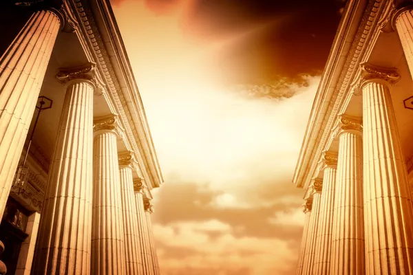 Greek pillars — Stock Photo © arosoft #1982088