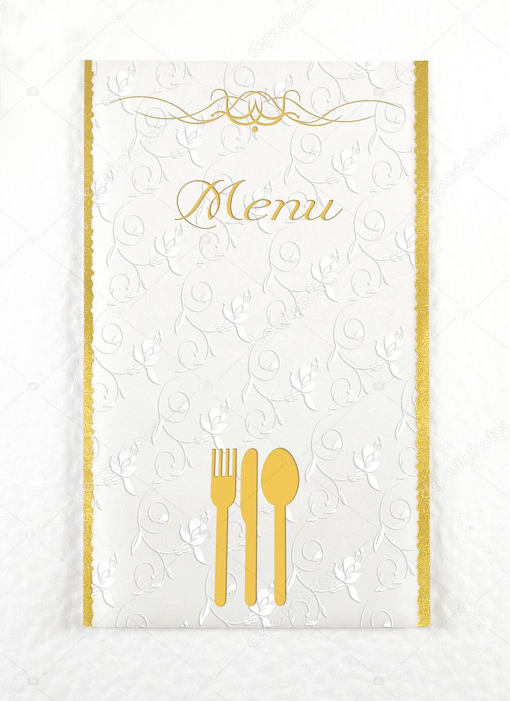 Menu of restaurant — Stock Photo © jordache #1997532