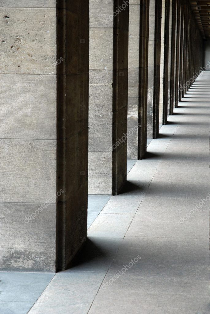 Columns in a row Stock Photo by ©cienpies 2032222