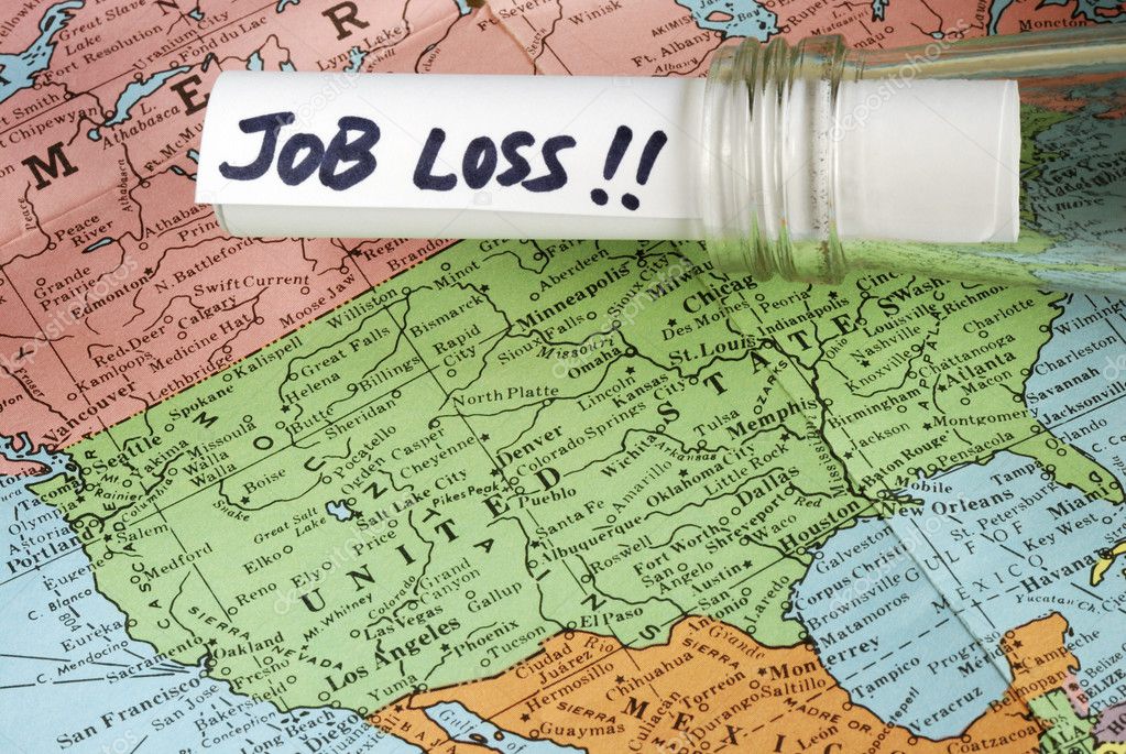 The job loss message in a bottle — Stock Photo © johnkwan #2017536