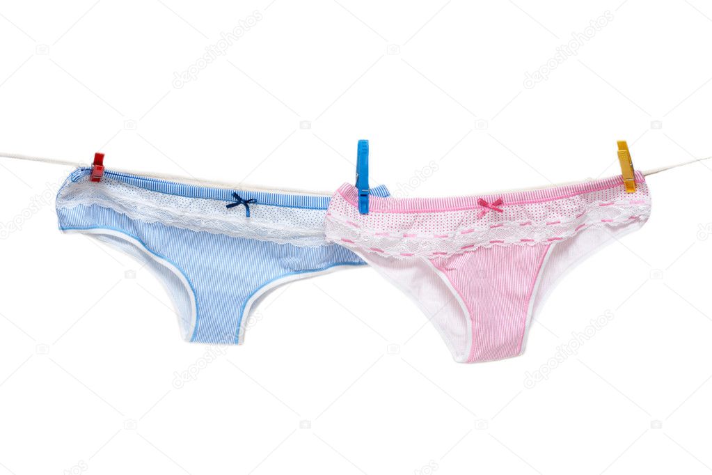 Bragas En La Cuerda Fotografía De Stock © Ruslan 2109220 Depositphotos