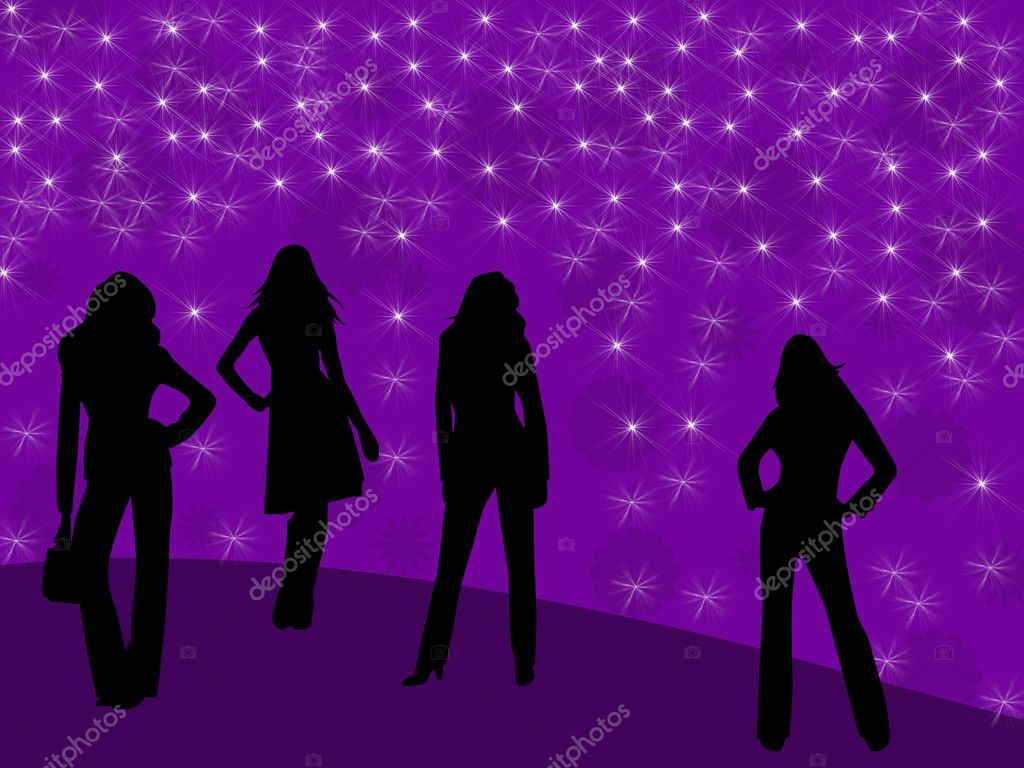 Four models Stock Photo by ©mimirus 2052650