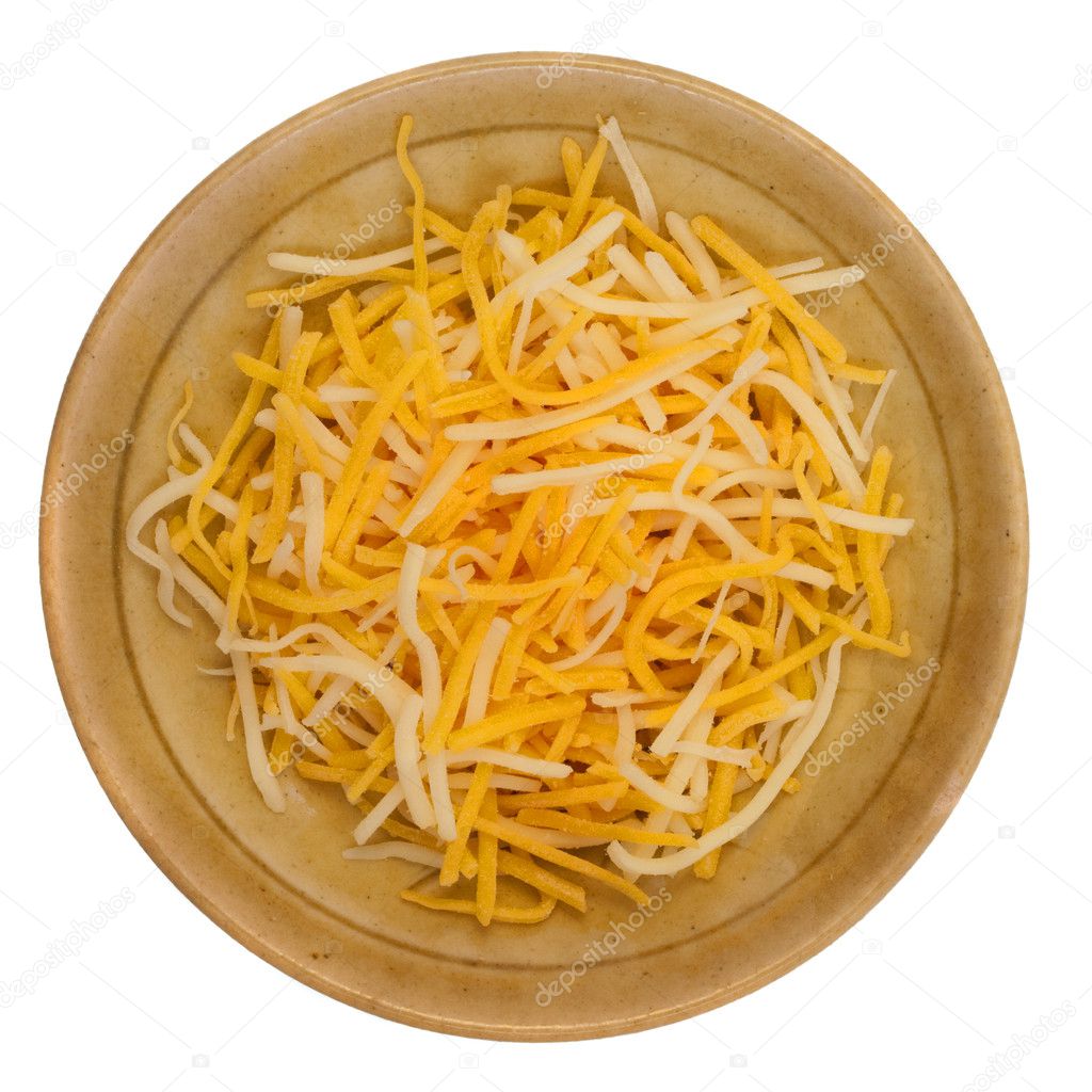 Shredded cheddar cheese — Stock Photo © PixelsAway #2052675