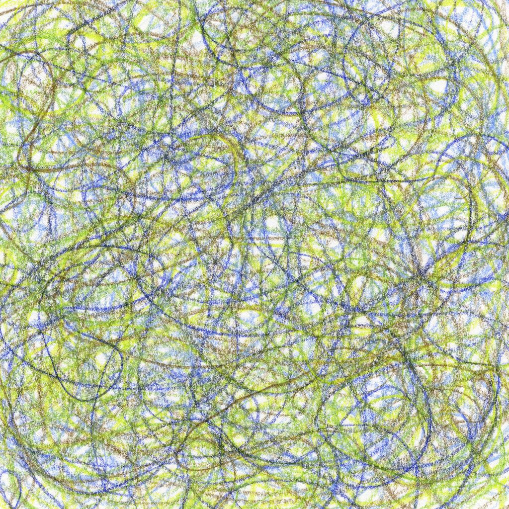 Crayon Scribble Background