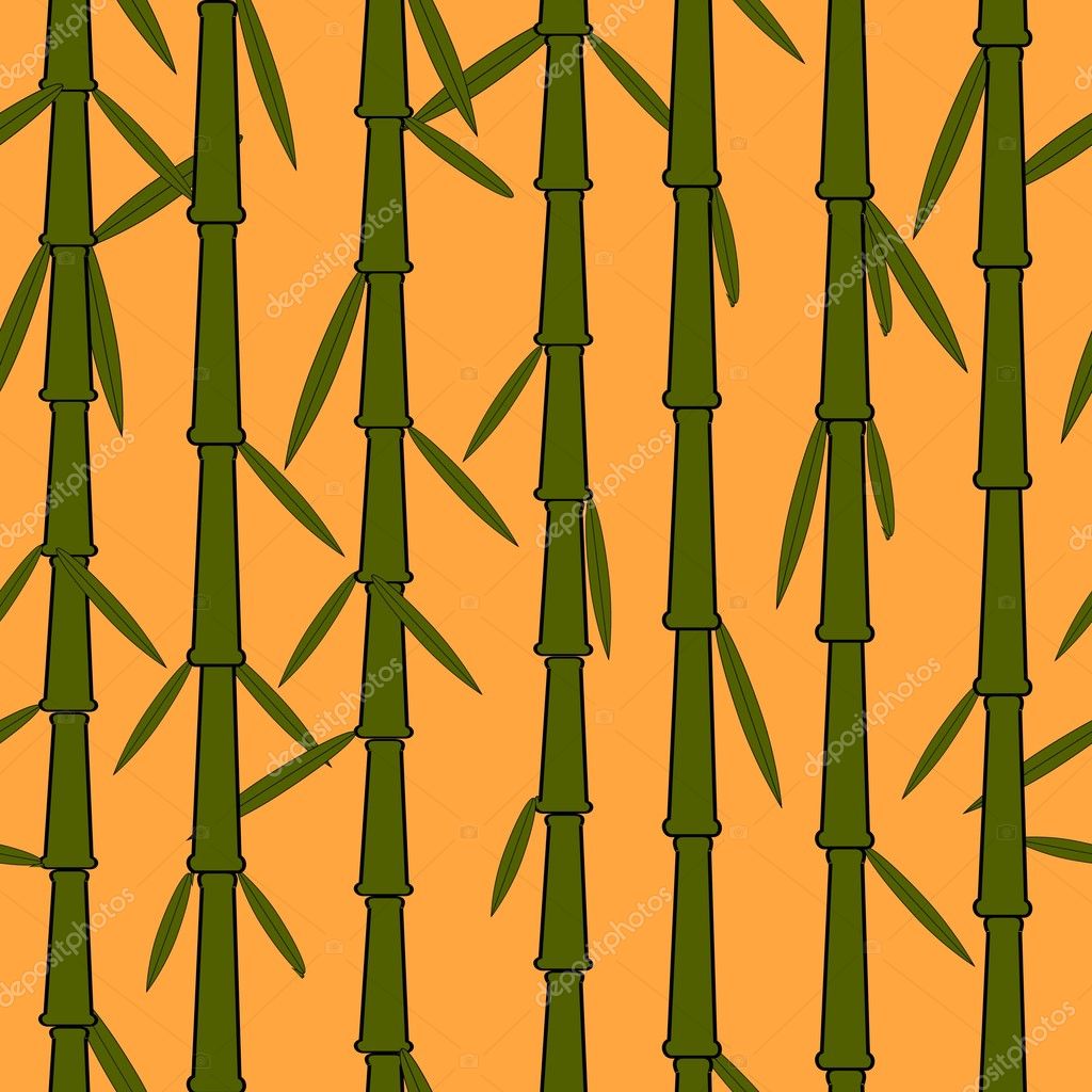 Seamless bamboo pattern — Stock Vector © ihor_seamless #2551663