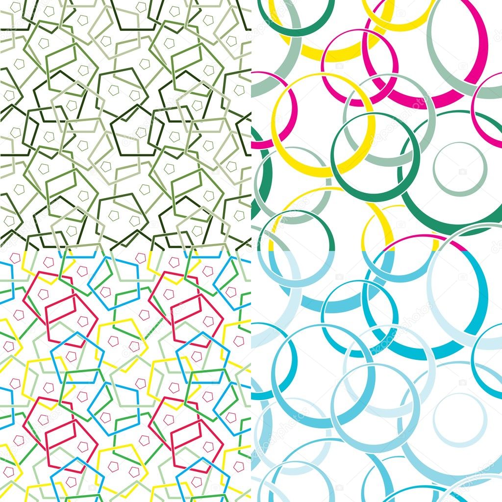 Seamless circle pattern — Stock Vector © ihor_seamless #2646516