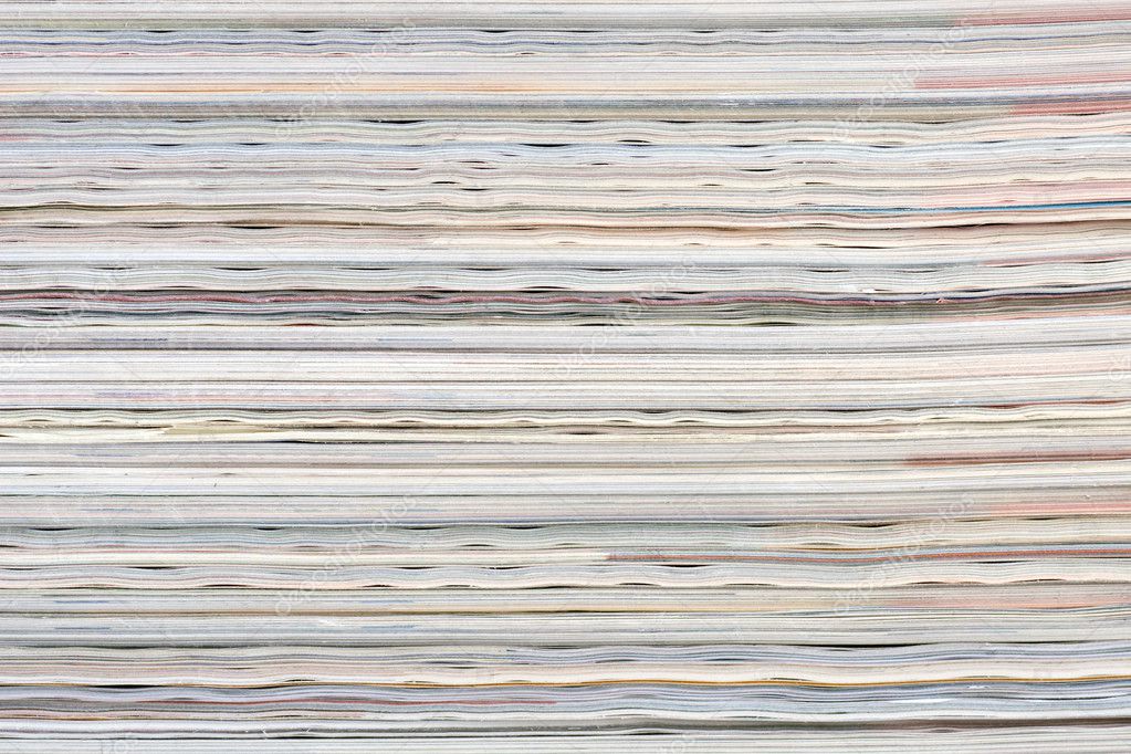 Pile of Magazines Texture — Stock Photo © rognar #2082754