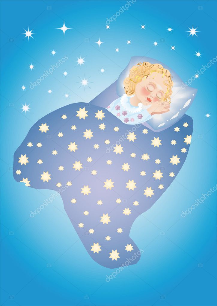 Sweet sleep of child — Stock Photo © olesia #2103688