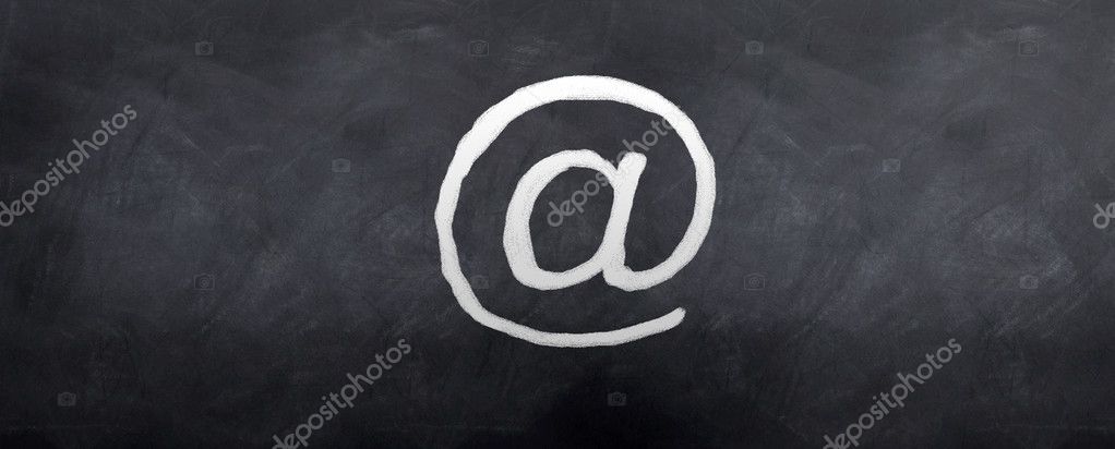 At Internet Symbol — Stock Photo © redwall #2052705
