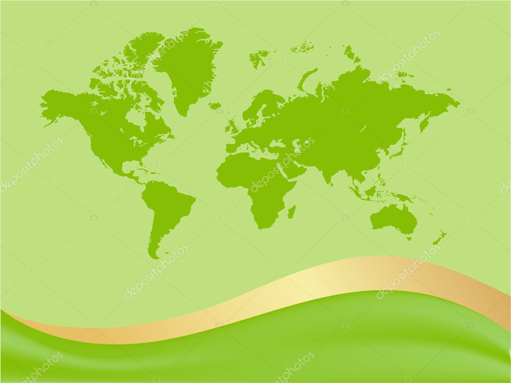 Global map background Stock Vector by ©Nataly-Nete 2547542