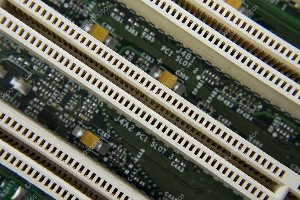 Computer motherboard circuit Stock Photo by ©Nomadsoul1 2115493