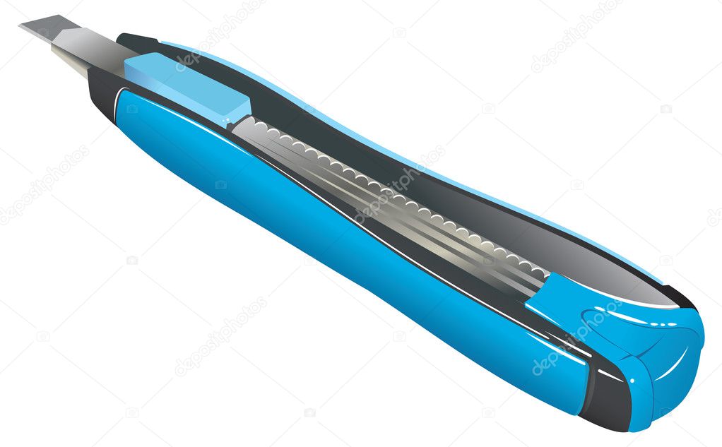 Office paper knife Stock Vector Image by ©ensiferum #2135968
