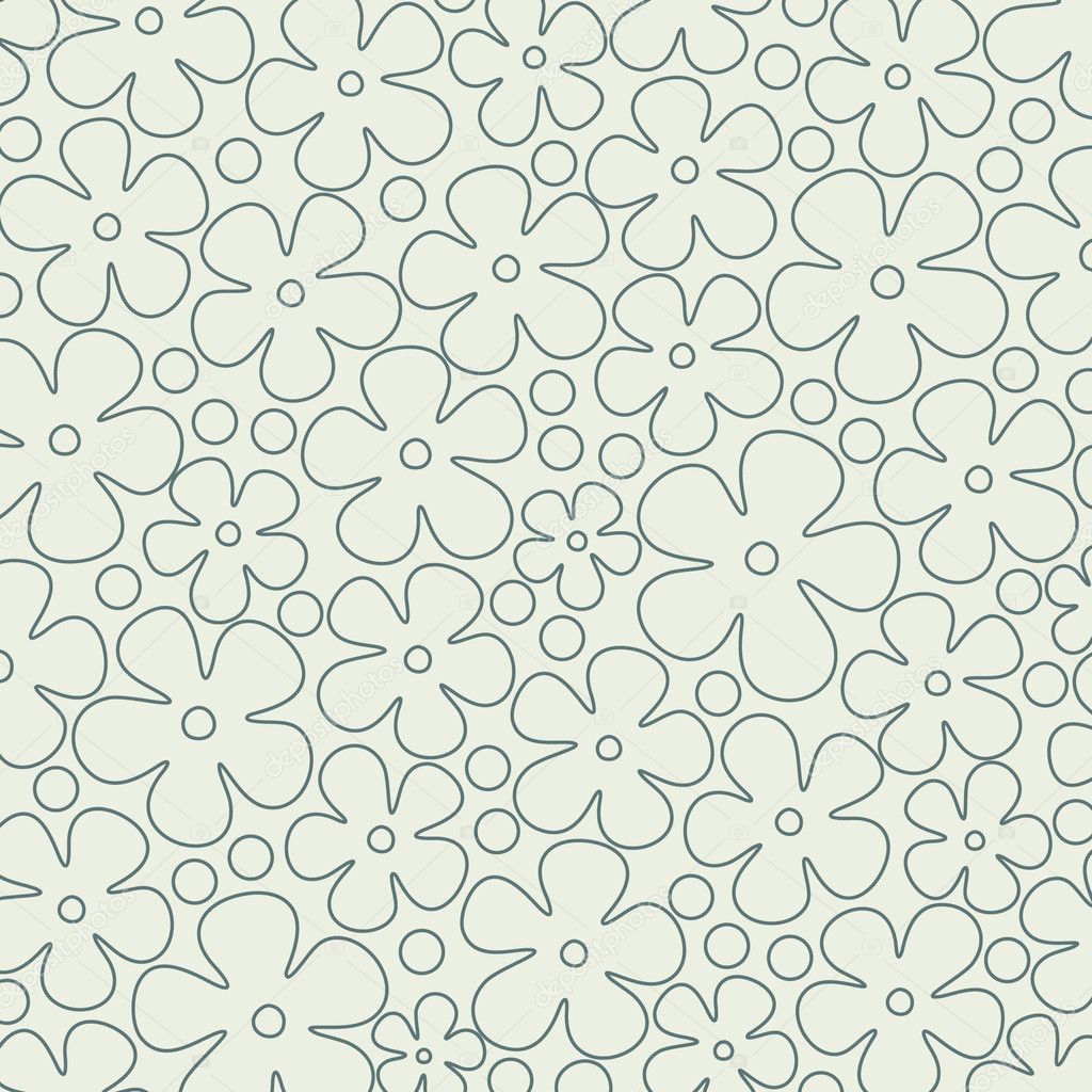 Flower background design Stock Vector Image by ©vector_rgb #2129259