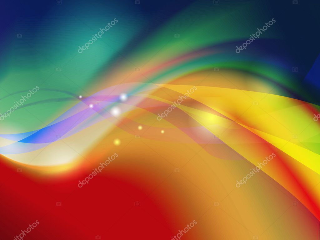 Colorful wave design Stock Photo by ©huhulin 2465140