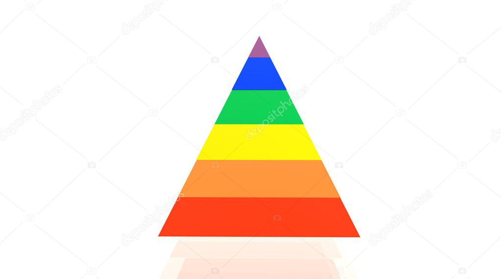 Rainbow triangle Stock Photo by ©Elenarts 2149180