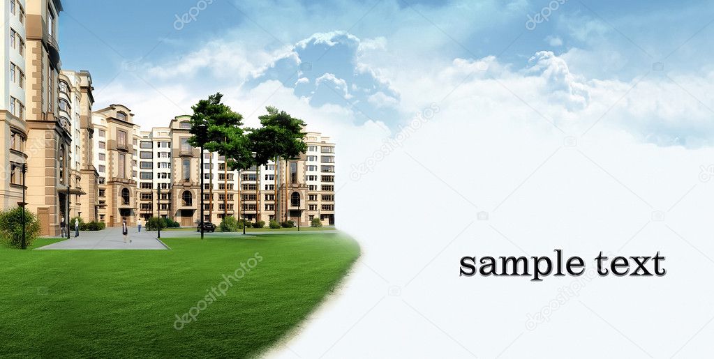 Residential complex — Stock Photo © siart1 #2190732