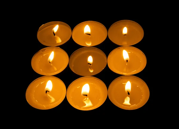 Luminous square from candle - Stock Image - Everypixel