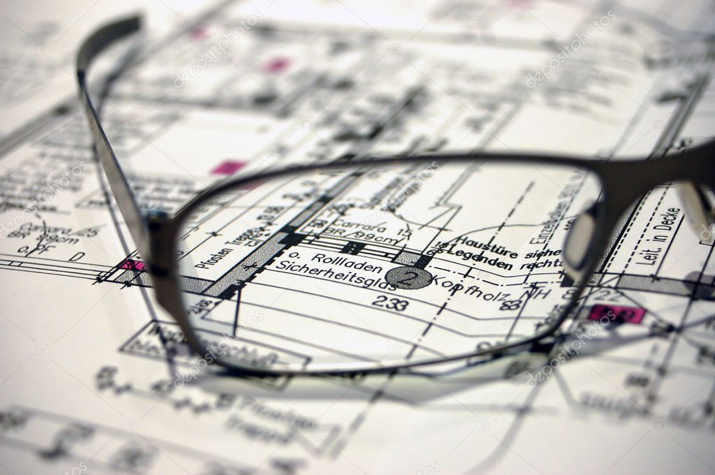 Construction plan — Stock Photo © endhals #2175690