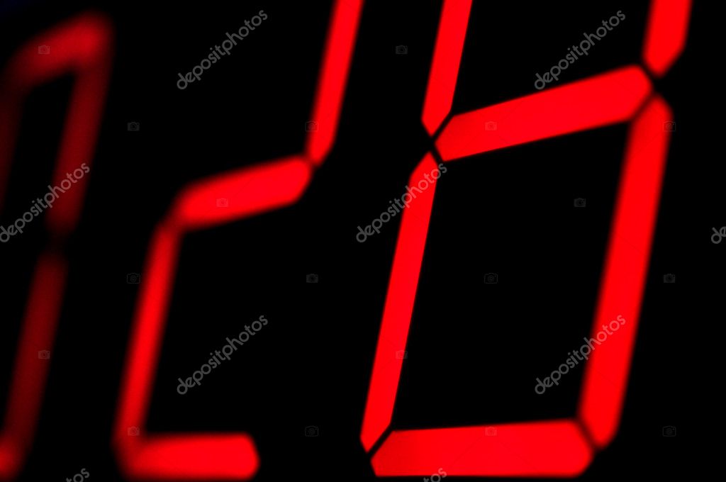 Reloj digital — Foto de stock #2176115 © endhals