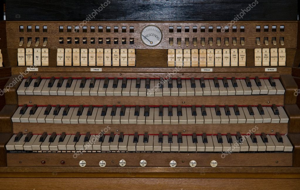 Old church organ — Stock Photo © endhals #2189430