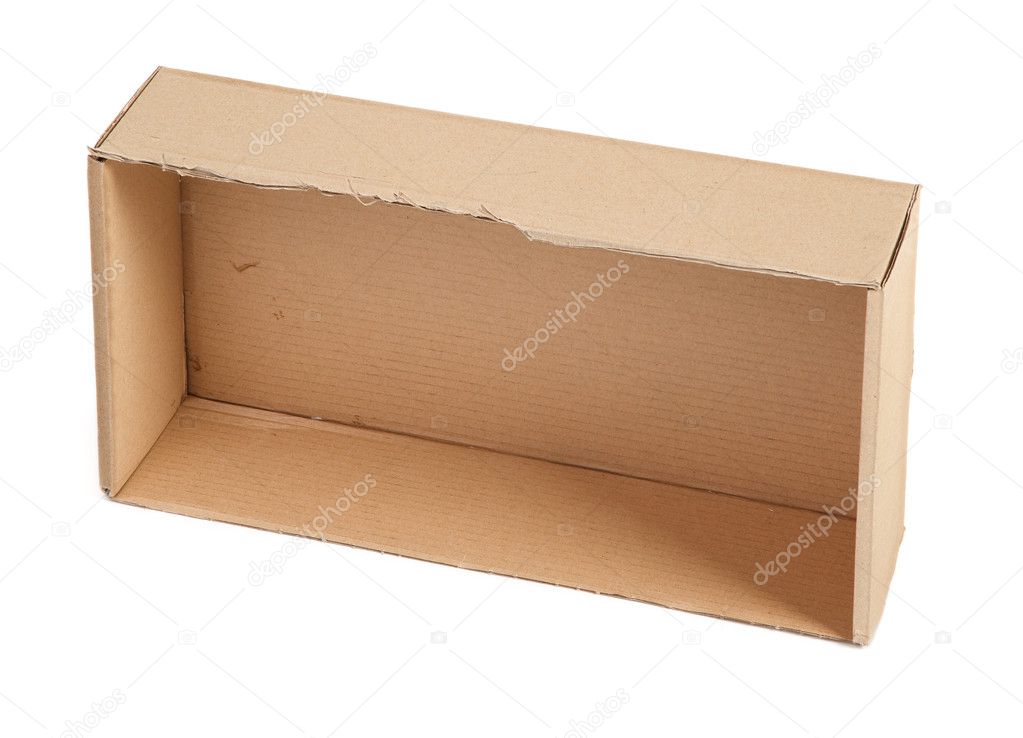 Cardboard box without a lid Stock Photo by ©yoka66 2183311 Cardboard box without a lid Stock Photo by ©yoka66 2183311