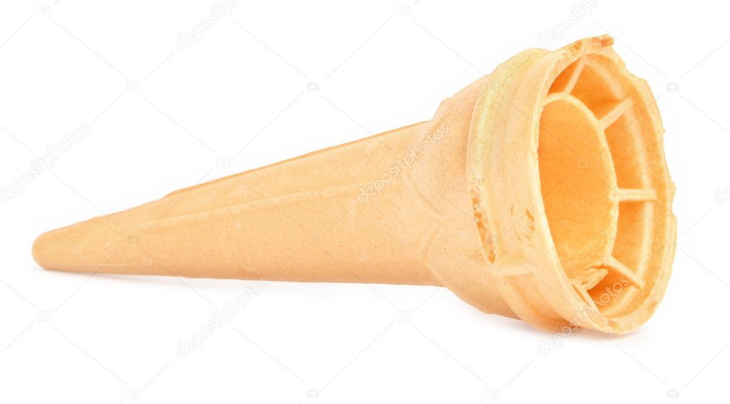 Empty ice cream cone Stock Photo by ©yoka66 2218337