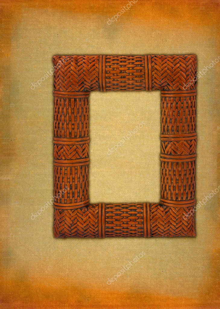 Rattan frame Stock Photo by ©yoka66 2283148