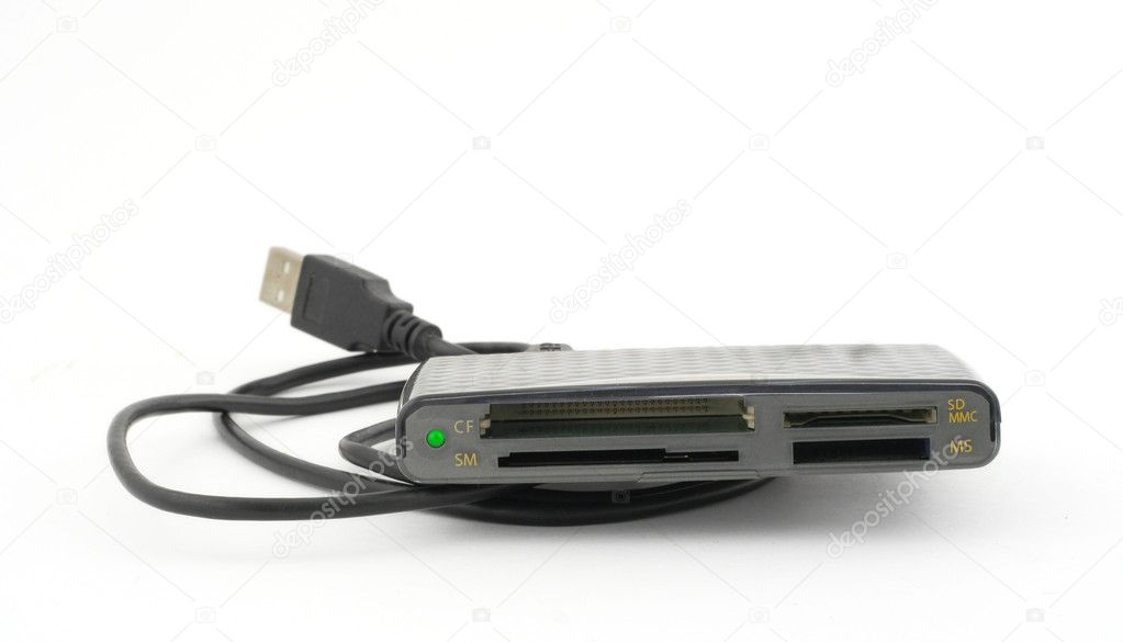 Flash card reader Stock Photo by ©yoka66 2367742