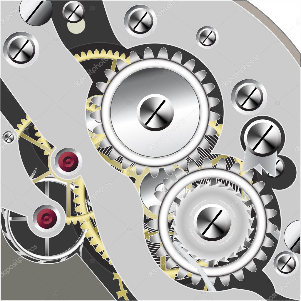 Inside clock — Stock Vector © firebird75dp #2197229