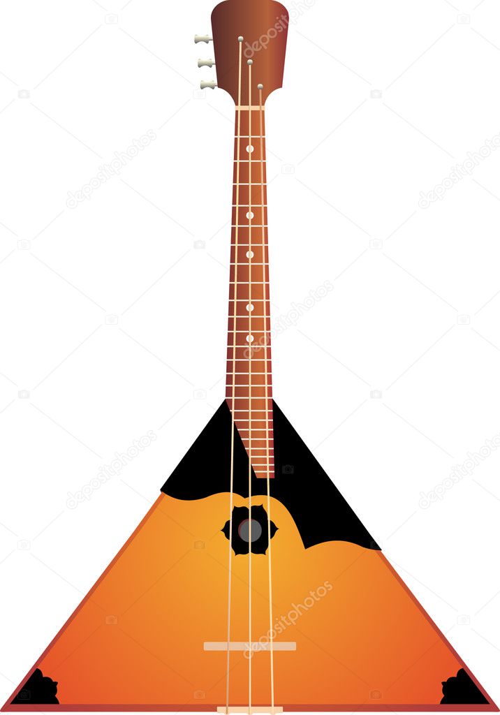 Balalaika vector Stock Vector by ©abrakadabra 2236821